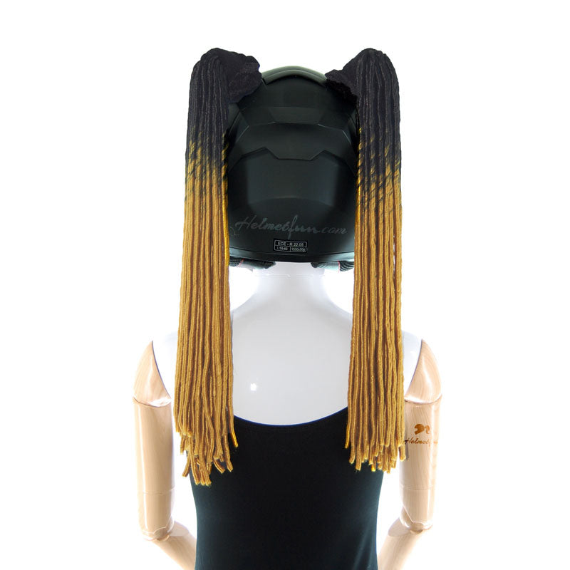 Helmet Pigtails Soft Dreadlocks - easy to use, fun & super cute ...