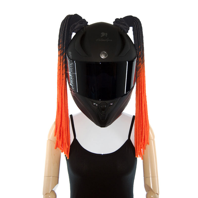 Helmet Pigtails Soft Dreadlocks - easy to use, fun & super cute ...