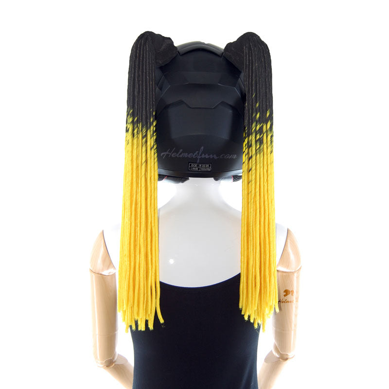 Helmet Pigtails Soft Dreadlocks - easy to use, fun & super cute ...